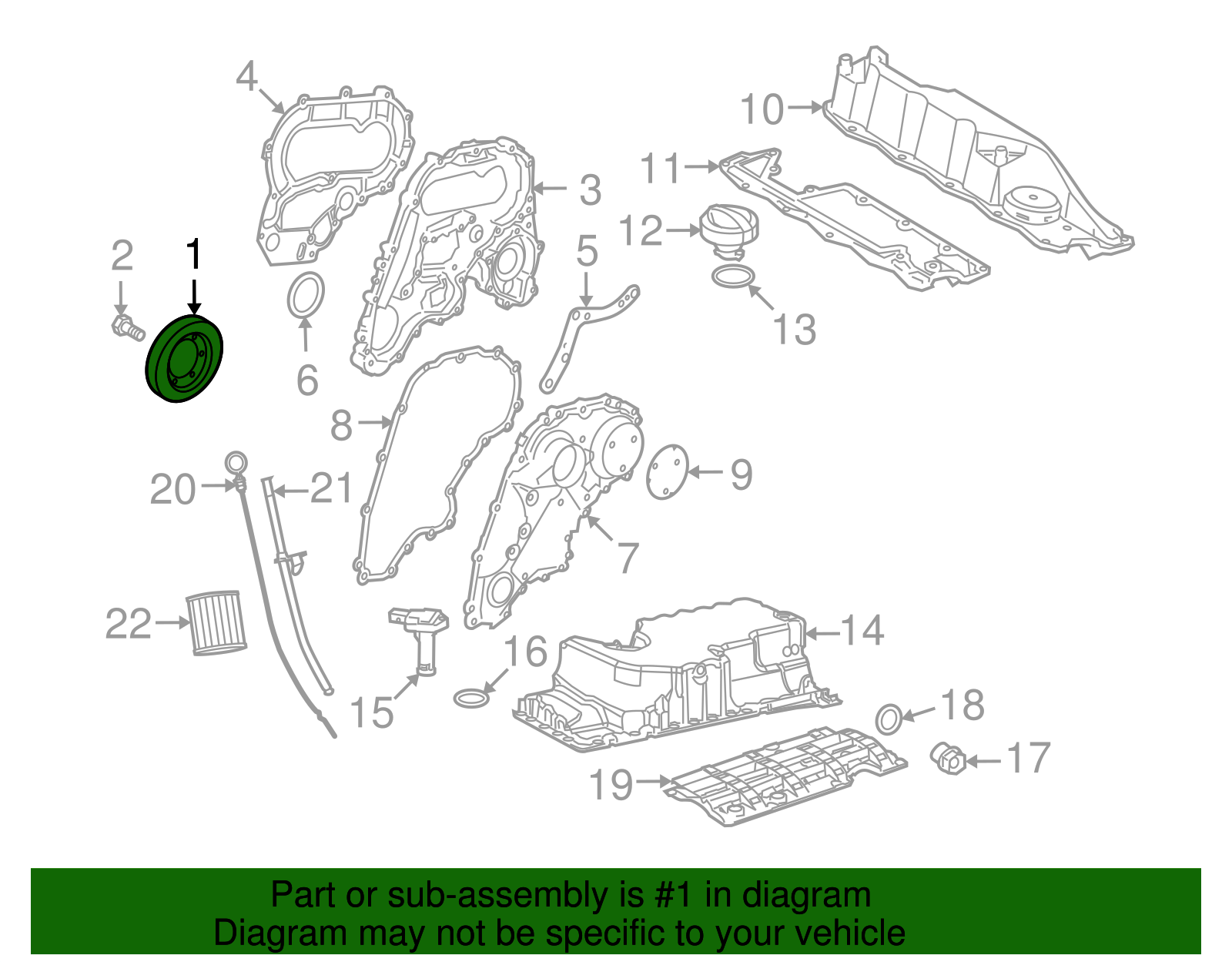 2008-2012 Land Rover LR2 Vibration Damper LR004288 | LandRoverParamusParts
