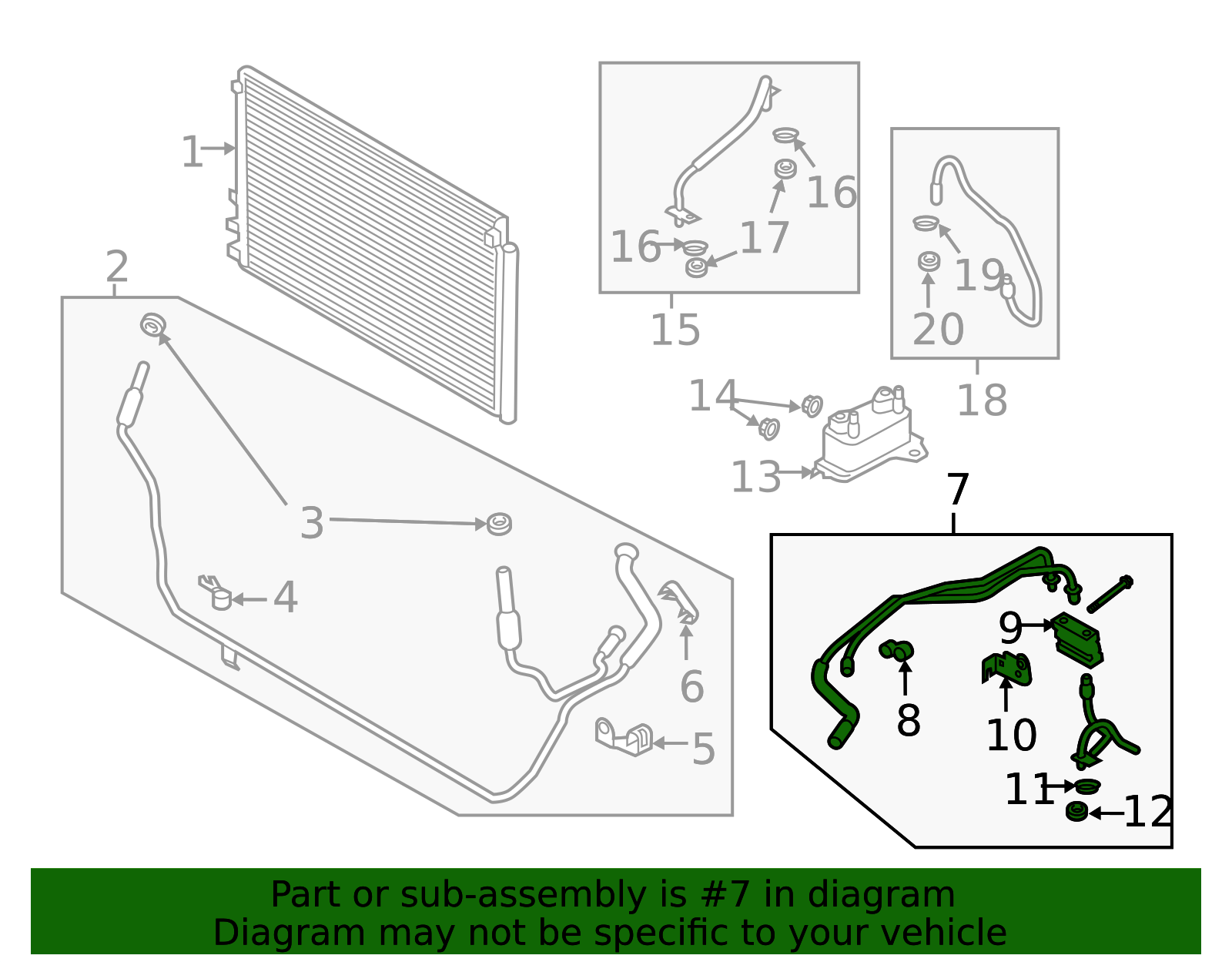 K2GZ-7R081-E - Automatic Transmission Oil Cooler Hose Assembly 2019 ...