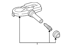 42607-06090 - Tire Pressure Sensor For 2019-2025 Lexus | Lexus OE Parts