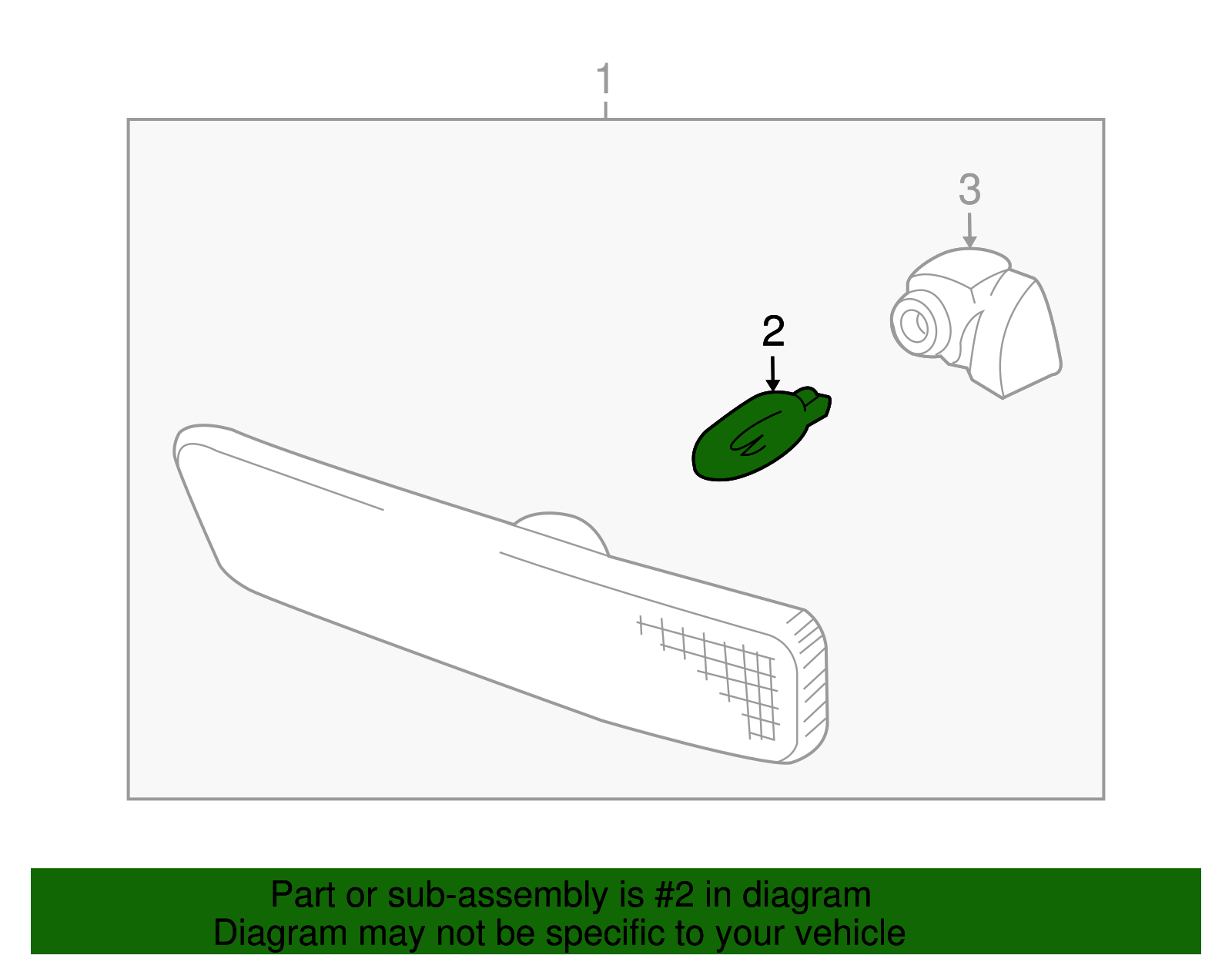 C2AZ-13466-C - Bulb - 1984-2021 Ford | Eastgate Ford Parts