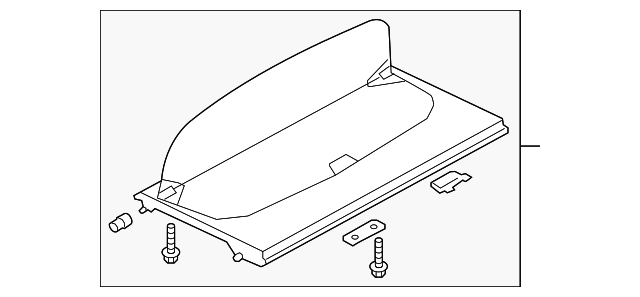 4K8-867-771-HP3 - Tonneau Cover 2019-2025 Audi | Audi OEM Parts Guy