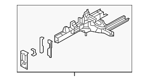2012-2013 Hyundai Veloster Rail Assembly 64605-2V100 | HyundaiParts.Online