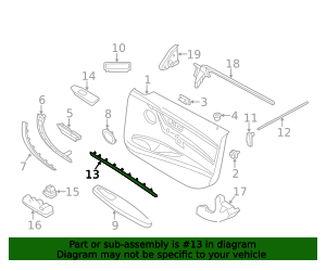 51-41-7-315-331 - Upper Trim - BMW Parts Exchange