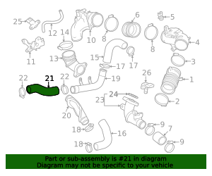 17343-18021 - High-Quality Secondary Air Injection Pump Hose for 2023 ...