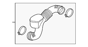 2013-2016 Hyundai Santa Fe Sport Intake Hose 28130-4Z400 | OEM Parts Online
