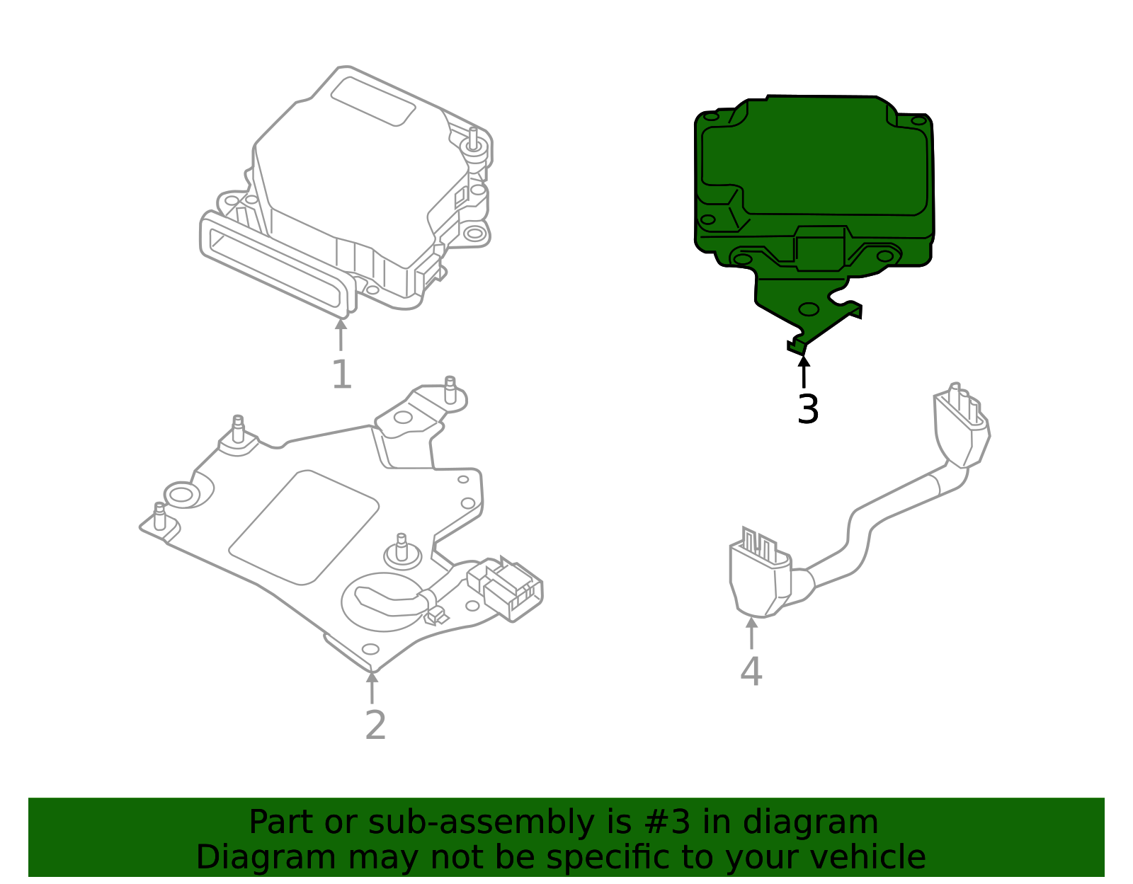 283D0-3JA0A - Control Module 2014-2015 Nissan Pathfinder | Official ...