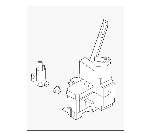 2021-2025 Nissan Rogue Washer Reservoir 28910-6RR0A | OEM Parts Online