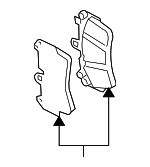 Genuine OEM VW Brake Pads | RealVolkswagenParts.com