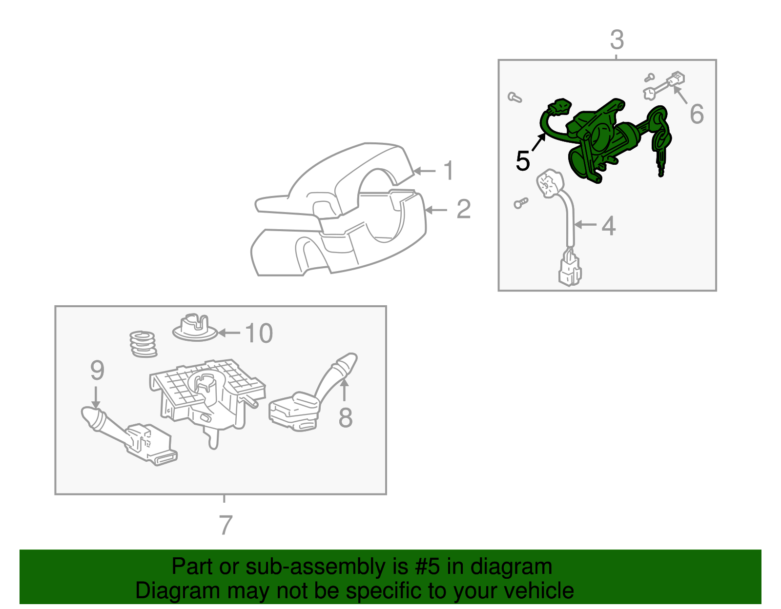 95840-25000 - Shift Interlock Solenoid - 2000-2006 Hyundai Accent ...
