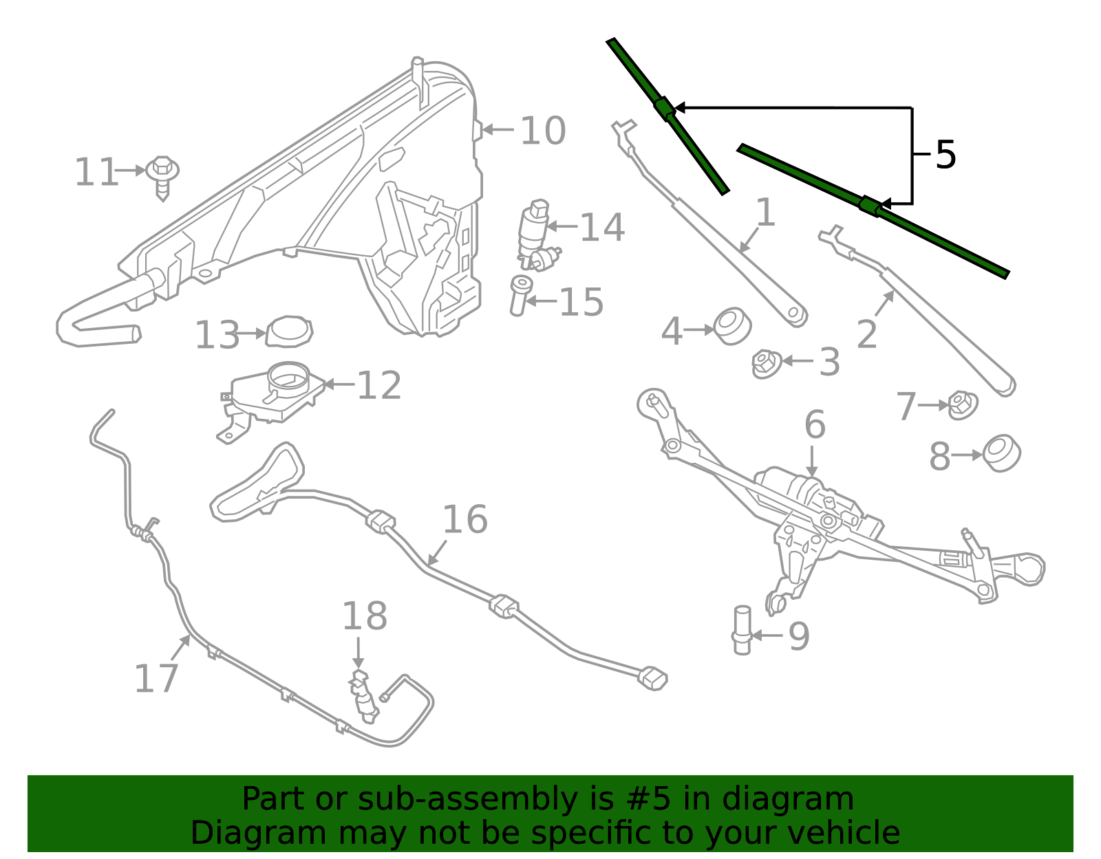 61619466377 - 2019-2025 BMW Wiper Blade (61-61-9-466-377) | BMW of ...