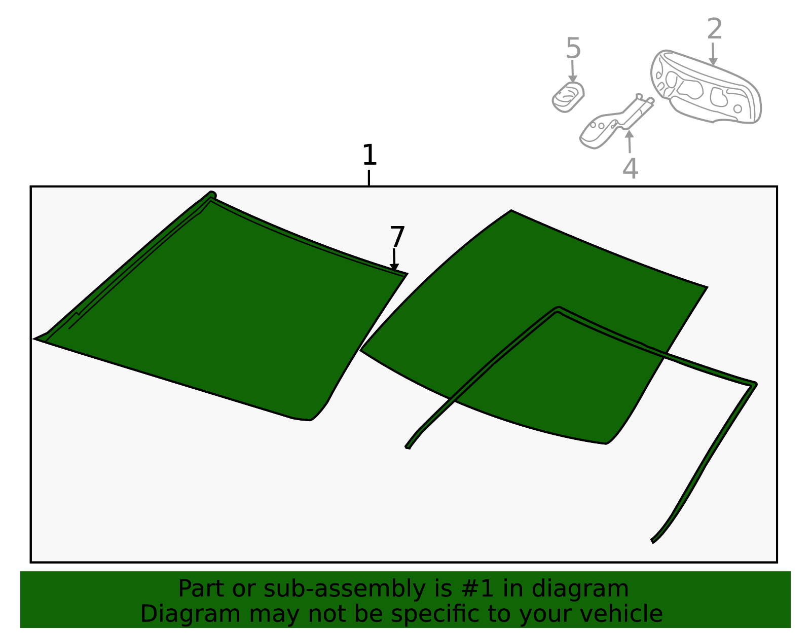 GM Parts | (19330836) - Windshield | GM Parts Store