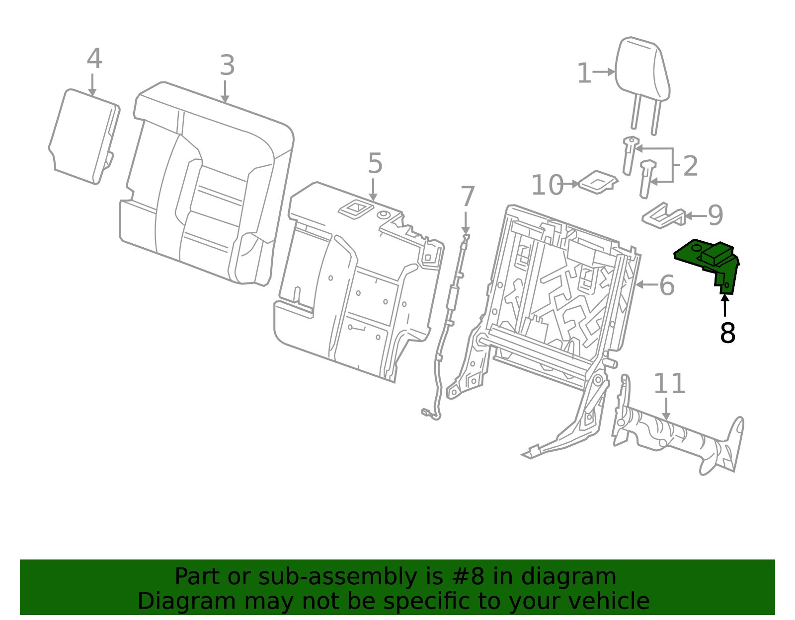 Buy Genuine GM Auto Parts - Handle (Part # 84263800) | GM Parts Store