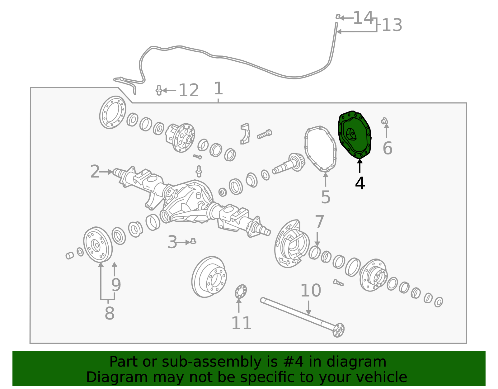 2020-2025 GM Rear Axle Housing Cover 84757353 | Capital Chevy Parts