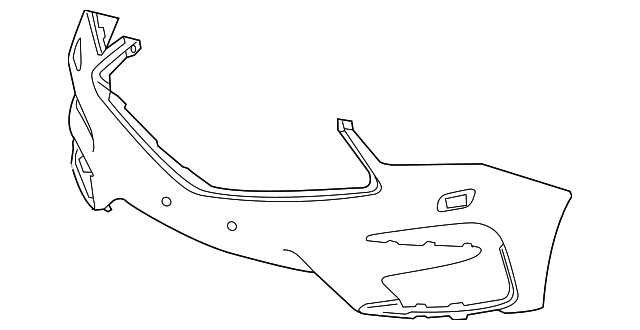 Genuine OEM Acura - Bumper Cover Part# 04711-TJB-A90ZZ | Acura Parts ...
