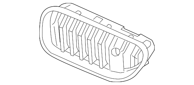Genuine BMW 51-13-7-370-390 | Upper Grille | FREE Shipping on Most ...