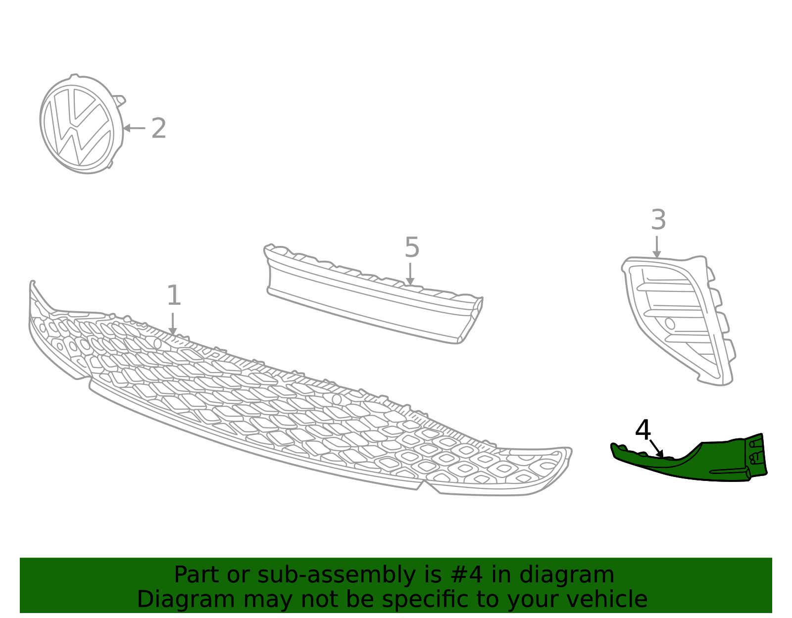 11A-853-666-A-9B9 - Cap 2021-2023 Volkswagen ID.4 | Wolfsburg Parts Direct