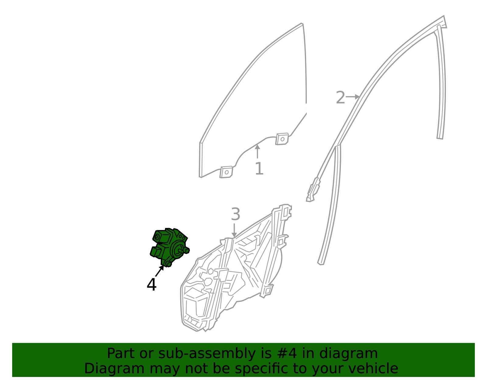 Genuine BMW 61-35-5-A53-096 | Window Motor | FREE Shipping on Most ...