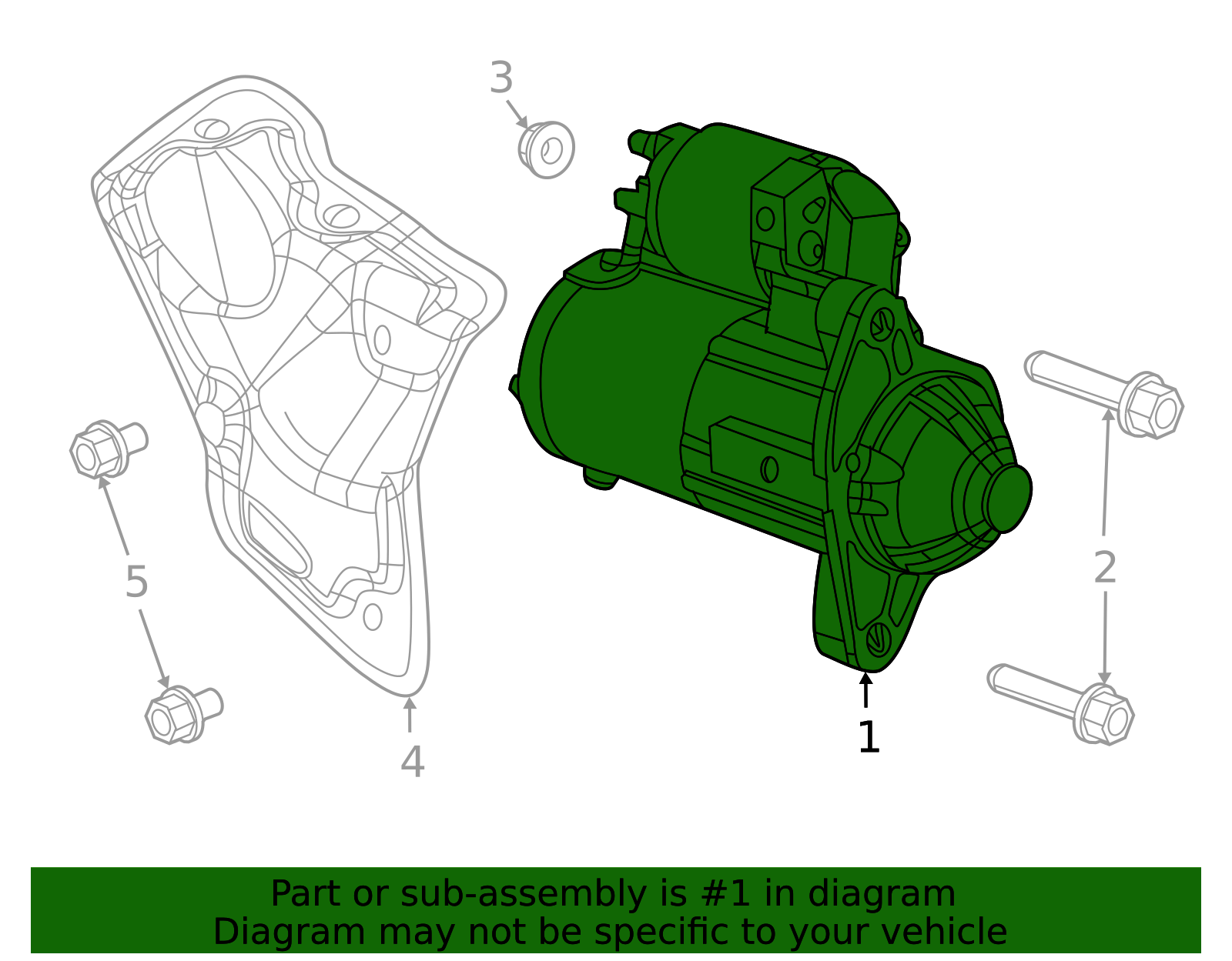 2023-2024 Ram 1500 Starter R8441792AA | Mopar Parts Canada