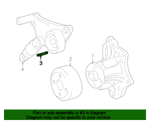 2001-2015 Toyota Pulley Bolt 91641-80814 | Toyota Parts Center
