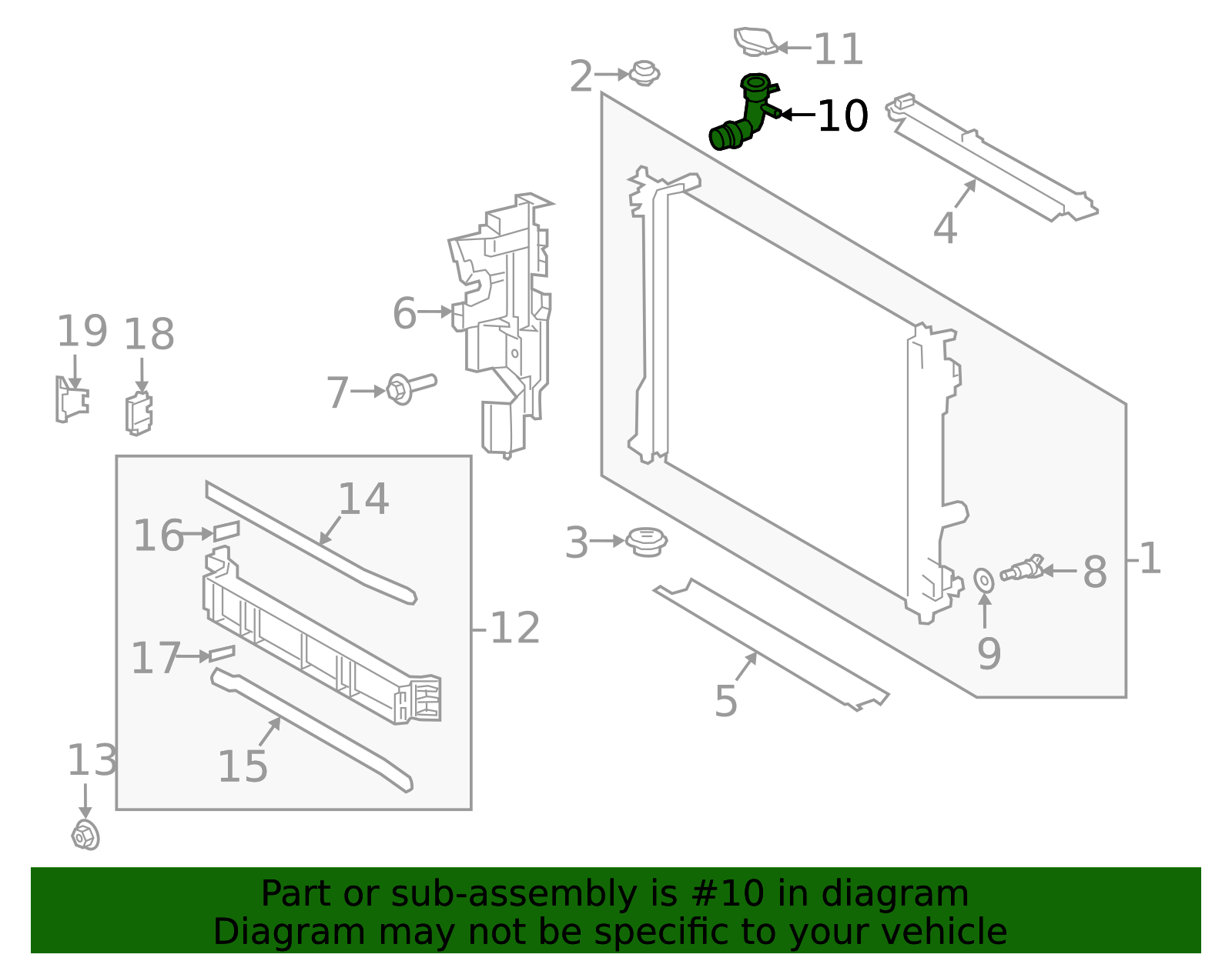 16897-F0040 - Engine Coolant Filler Neck - 2019-2025 Toyota | OEM ...