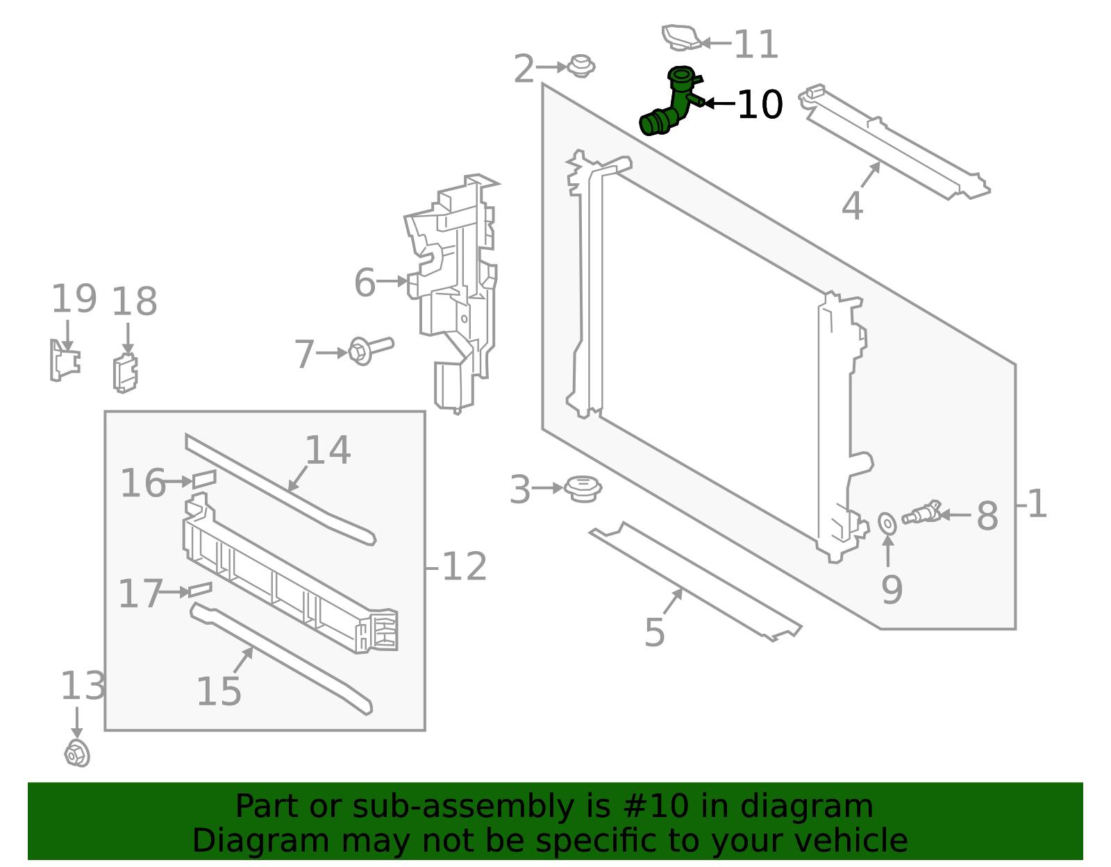 16897-F0040 - Engine Coolant Filler Neck 2019-2025 Toyota | Toyota San ...