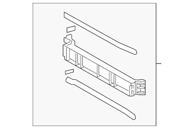 2019-2022 Toyota Shutter Assembly 53019-0R020 | OEM Parts Online