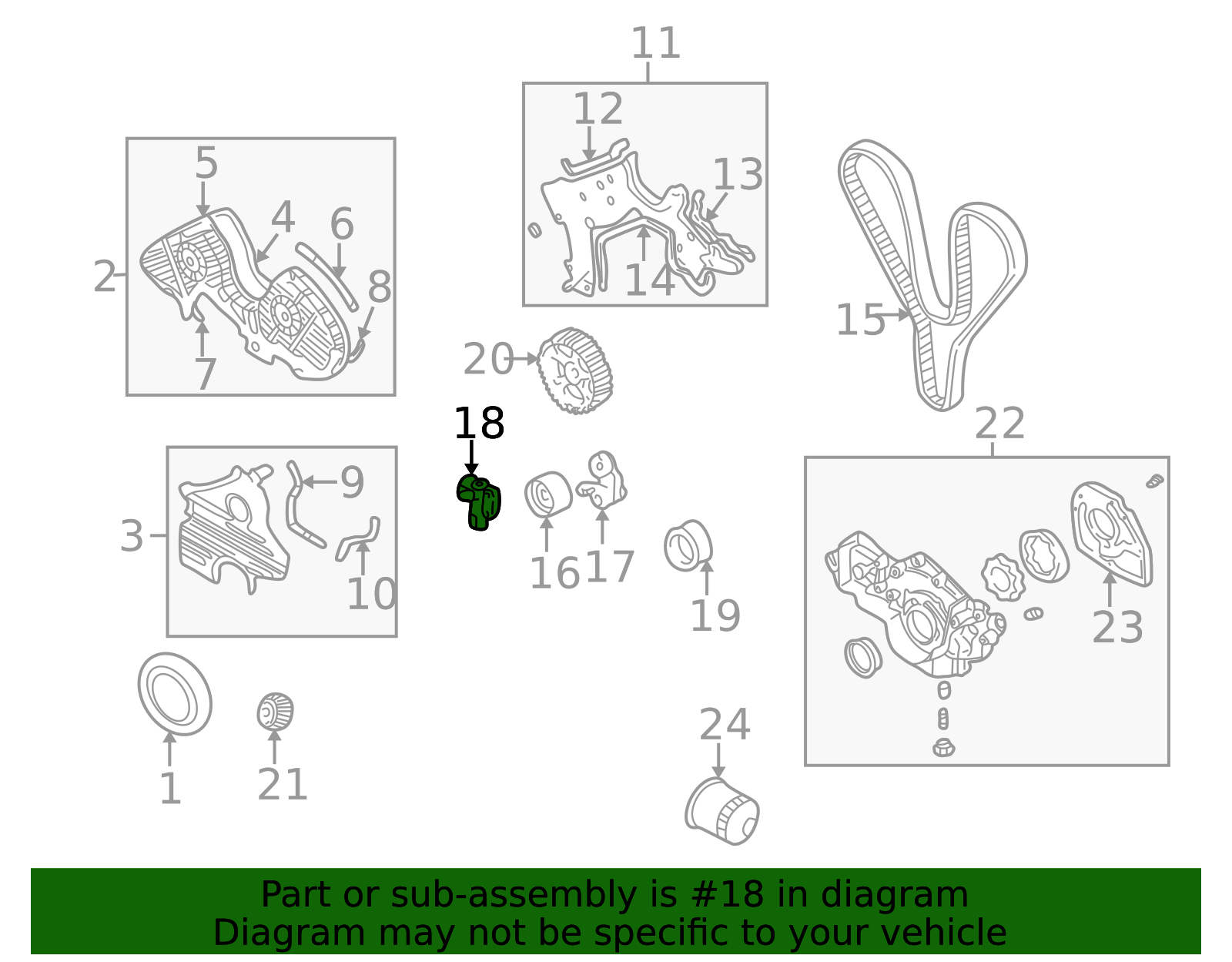 24410-3E500 - Tensioner 2006-2010 Kia | Kia.Parts Store