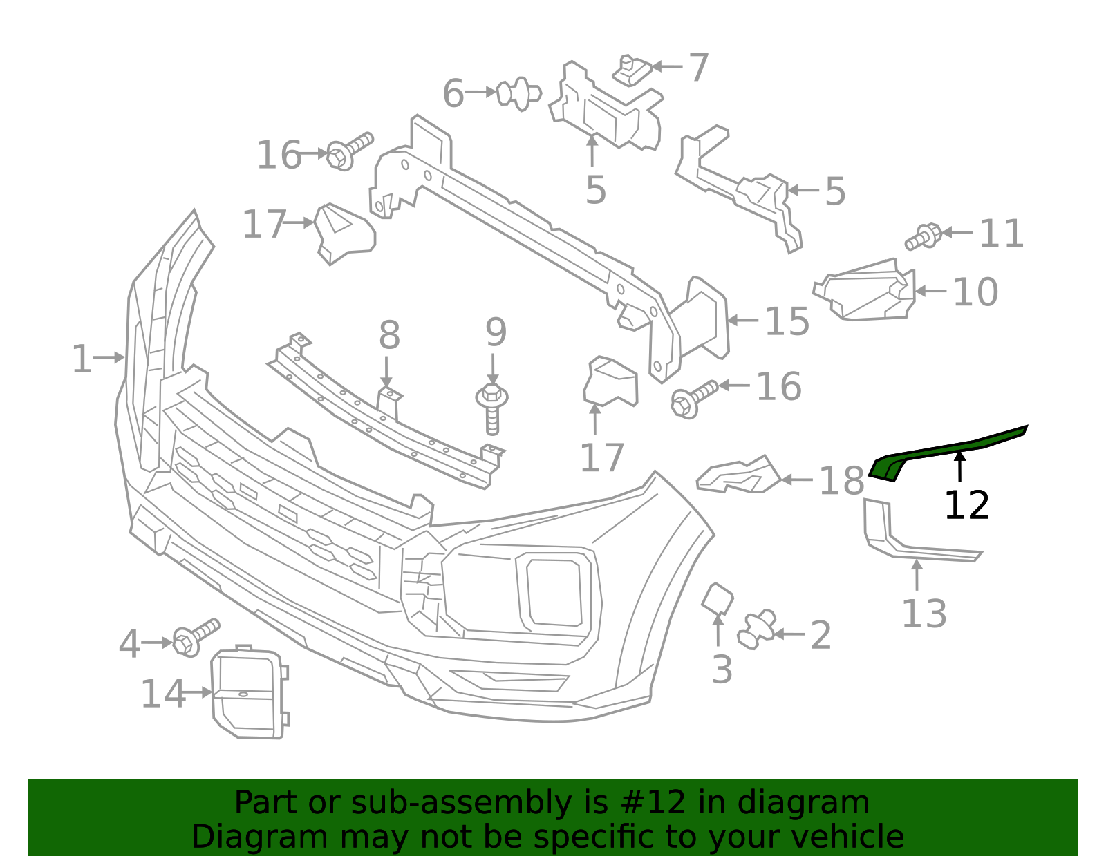 62081W000P - Upper Trim 2020-2024 Mitsubishi Outlander Sport ...