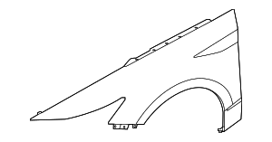 Genuine OEM Fender Part# 66320-L1000 Fits 2020-2023 Hyundai Sonata: Up ...