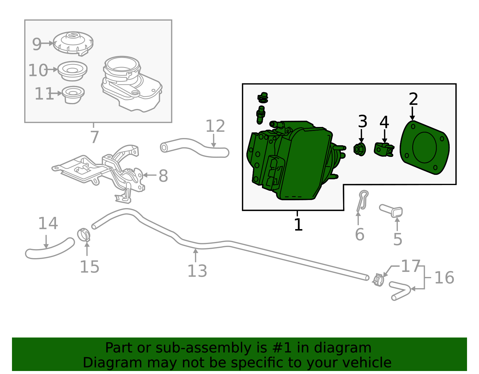 01469-TPG-A95 - Brake Booster 2020-2022 Honda CR-V | Honda Parts Online
