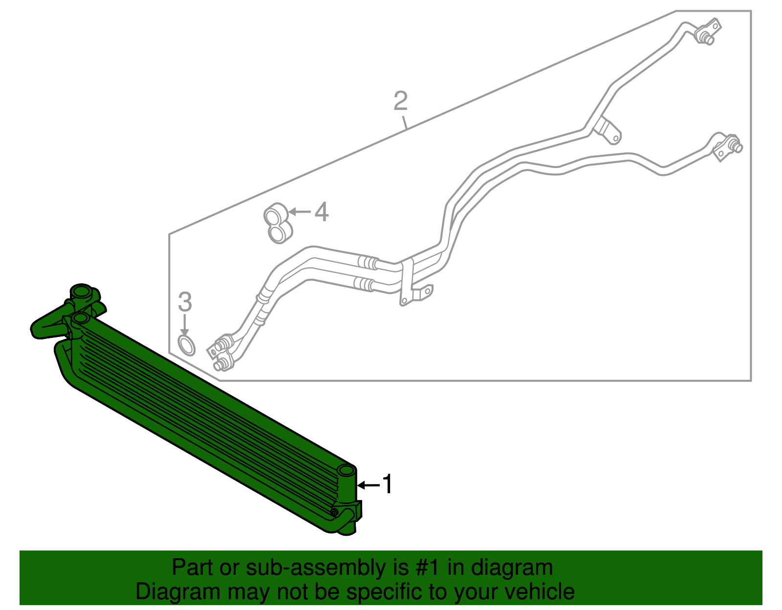 7P0-317-019-B - Trans Cooler 2011-2017 Volkswagen Touareg | Wolfsburg ...