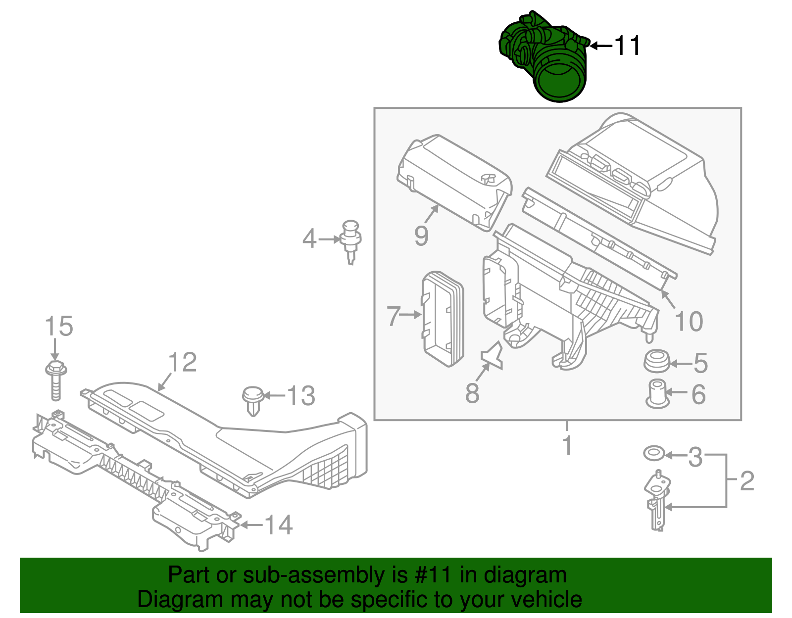 2018-2019 Hyundai Sonata Intake Tube 28130-C1510 | OEM Parts Online