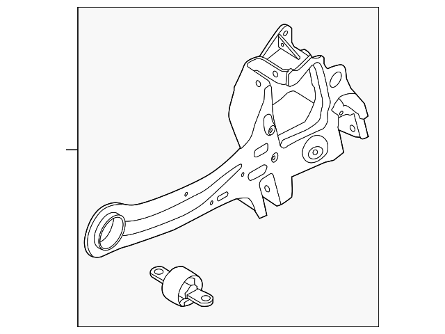 2012-2018 Ford Focus | Steering Knuckle | BV6Z-5A969-B | Walls' Ford Parts
