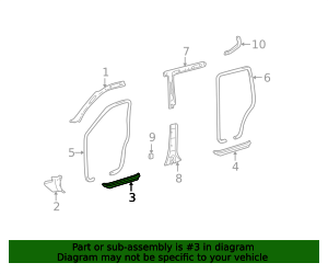 Genuine Official Toyota Door Sill Plate part# 67914-60032-B1 for ...