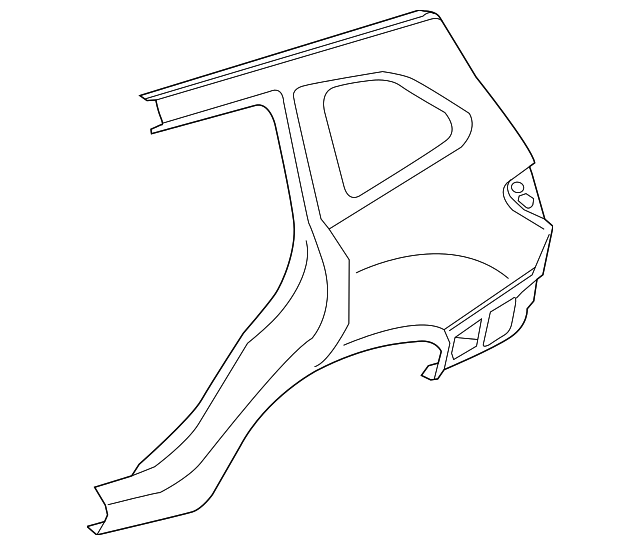 2019-2024 Subaru Forester Quarter Panel 51439SJ0109P | Subaru Parts Store