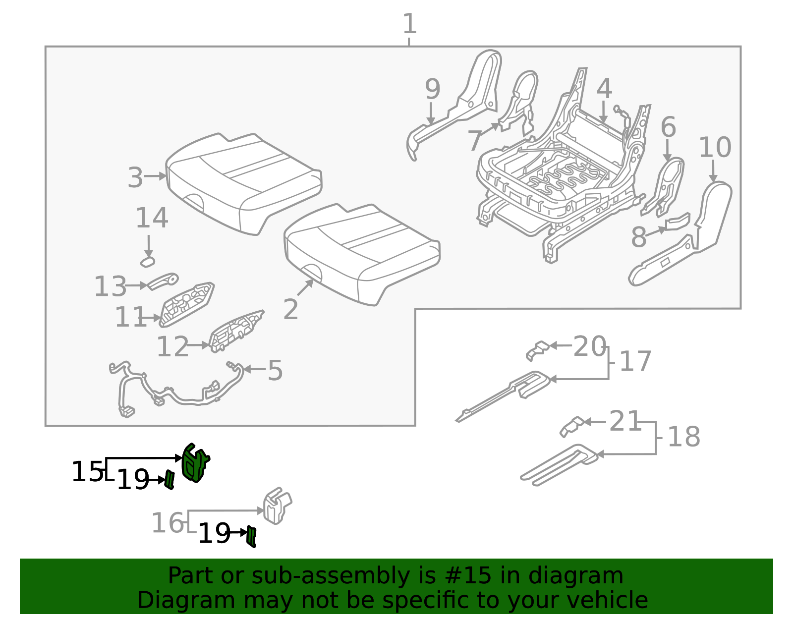 89663-R5000 - Track Cover 2021-2025 Kia Sorento | Kia.Parts Store