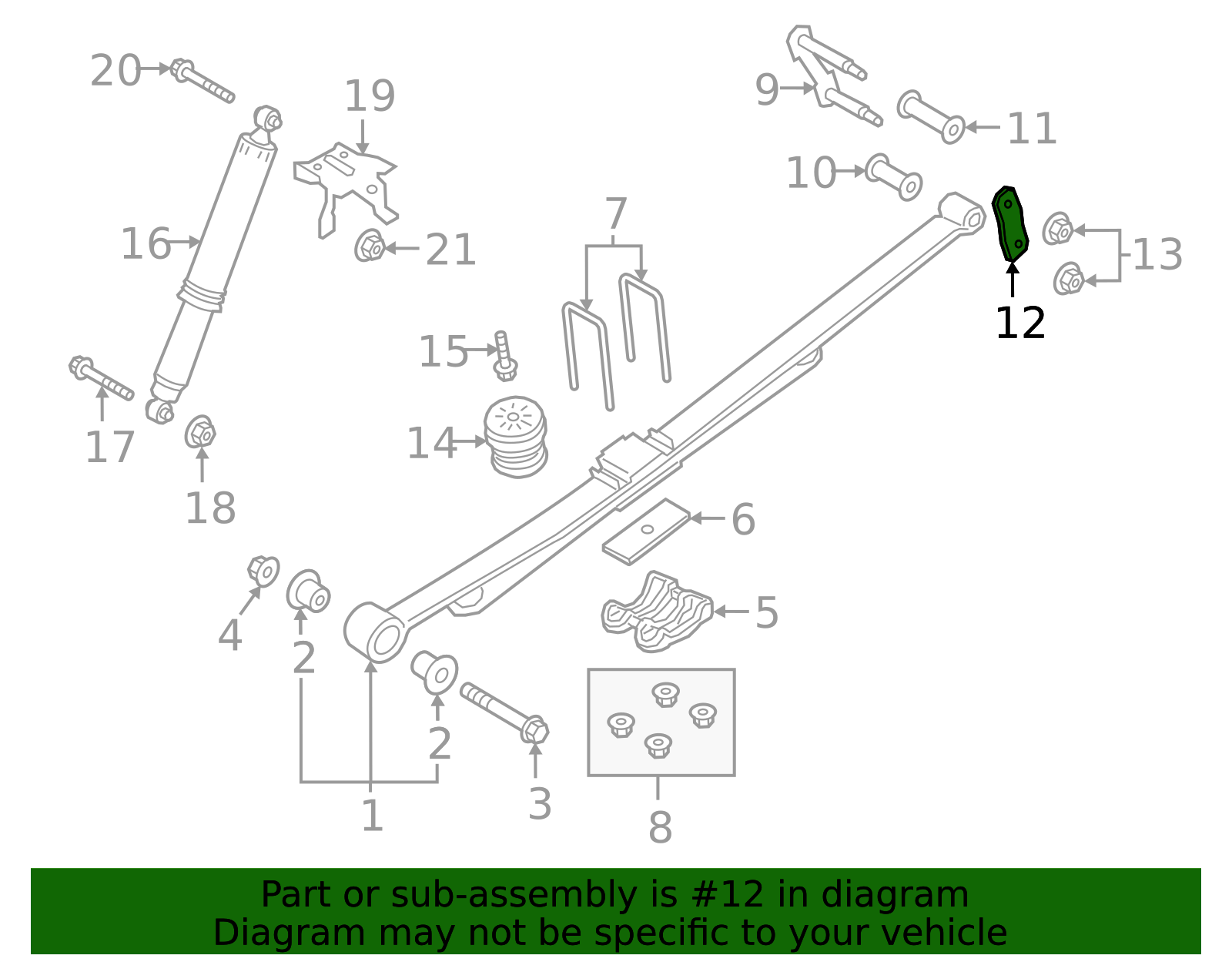 2019-2023 Ford Ranger Retainer Plate AB3Z-5776-B | Ford OEM Parts Outlet