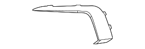 2GJ-853-665-041 - Side Molding 2022-2024 Volkswagen Taos | Wolfsburg ...