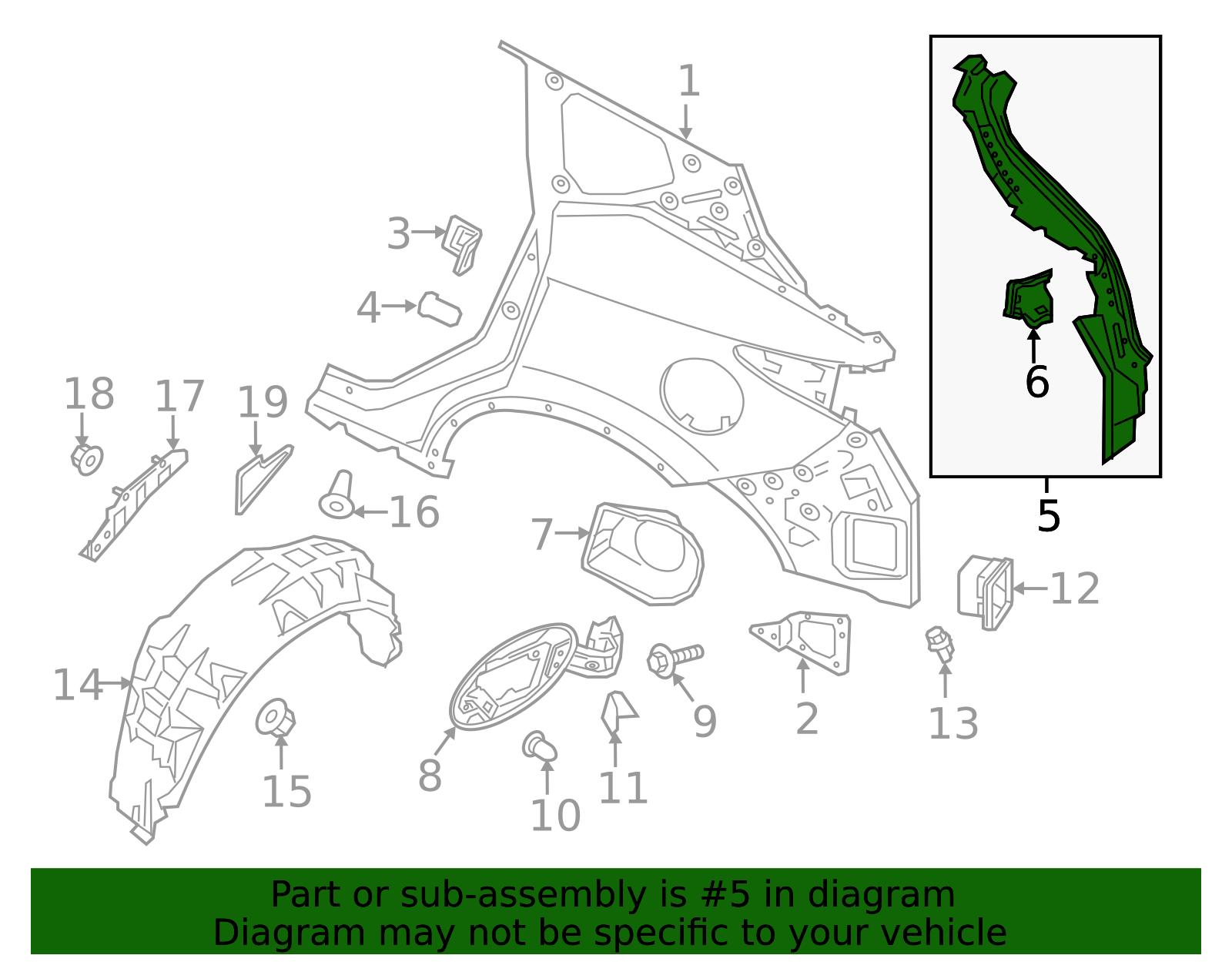 G7650-9UAMB - High-Quality Body D-Pillar for 2015-2024 Nissan Murano ...