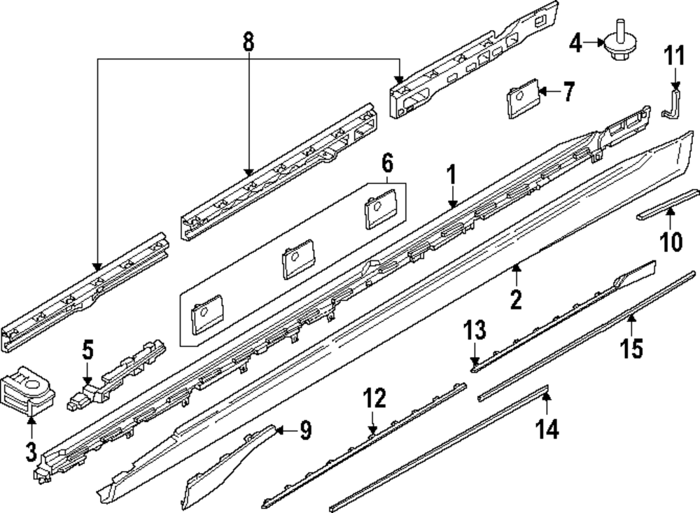 51-77-9-464-322 - 2023-2024 BMW i7 - Corner Trim | BMWPartsHub