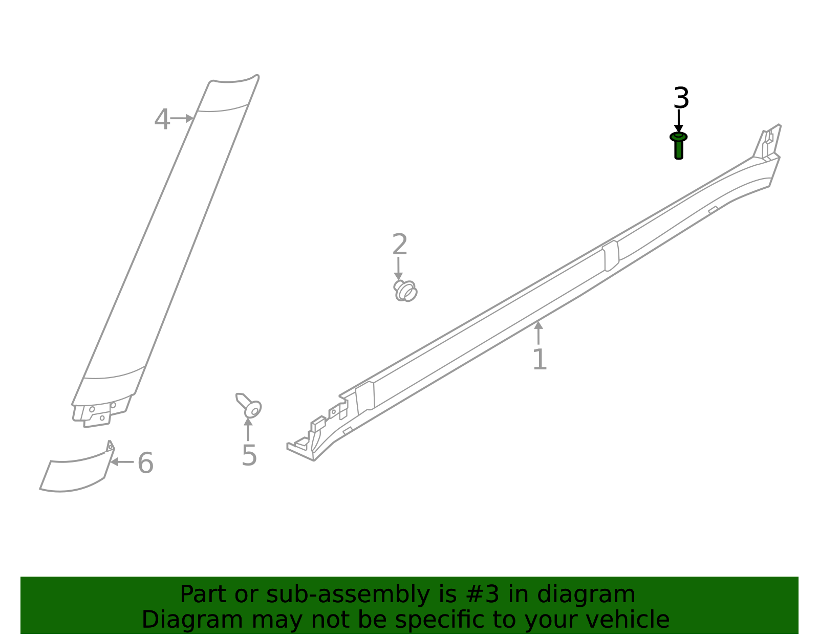 2008-2023 Land Rover | Rocker Molding Retainer Clip | RYQ500070 ...