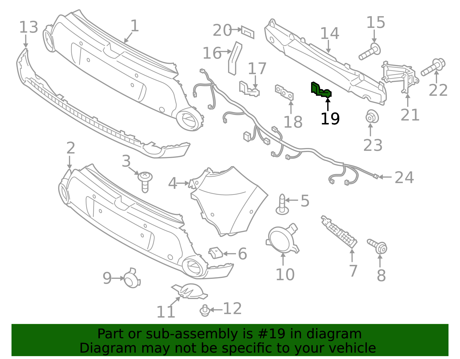 86636-B2010 - Impact Bar Side Bracket Kia.Parts Store
