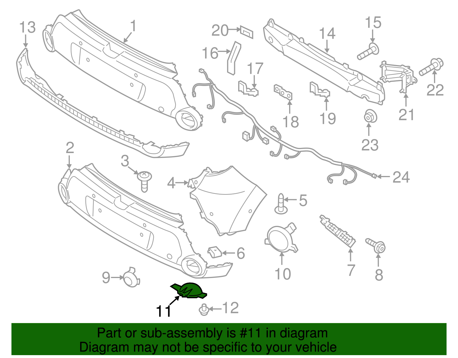 86690-B2000 - Holder 2014-2016 Kia Soul | Kia Cheap Parts
