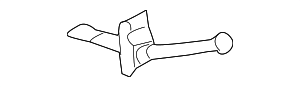 1998-2010 Volkswagen Beetle Check Arm 1C0-837-249-C | VW Direct Auto Parts