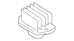 2010-2019 Subaru Blower Motor Resistor 73532AJ00A | Subaru Parts Guys