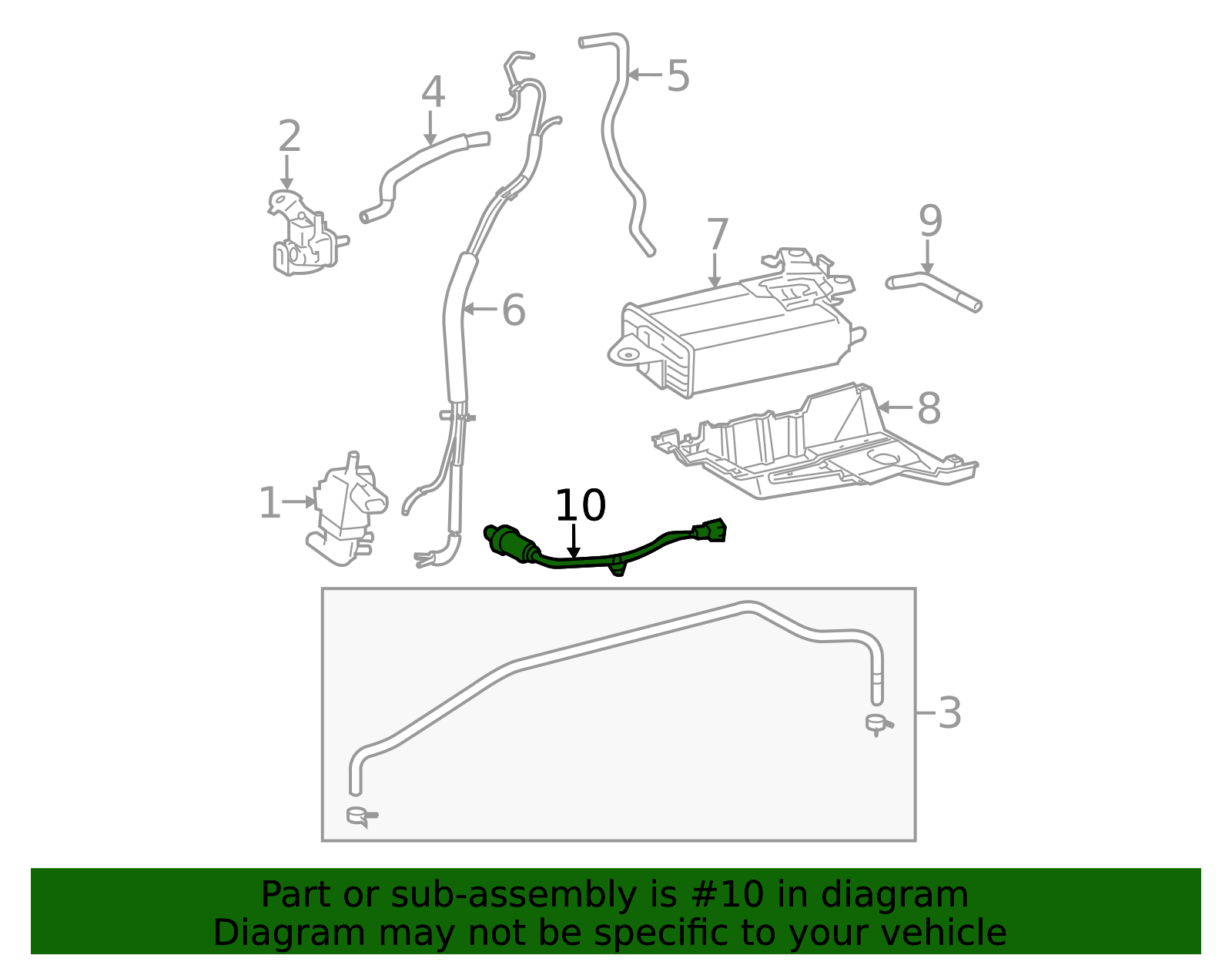 Genuine Official Toyota Oxygen Sensor part# 89467-0E250 for Ourisman ...