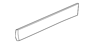 2014-2017 Nissan Quest Lower Molding 80871-3JW0C | Bill Kay Nissan Parts