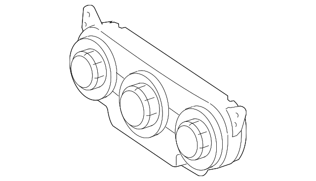 2004-2006 Kia | Dash Control Unit | 97250-2F150 | Kia Auto Parts