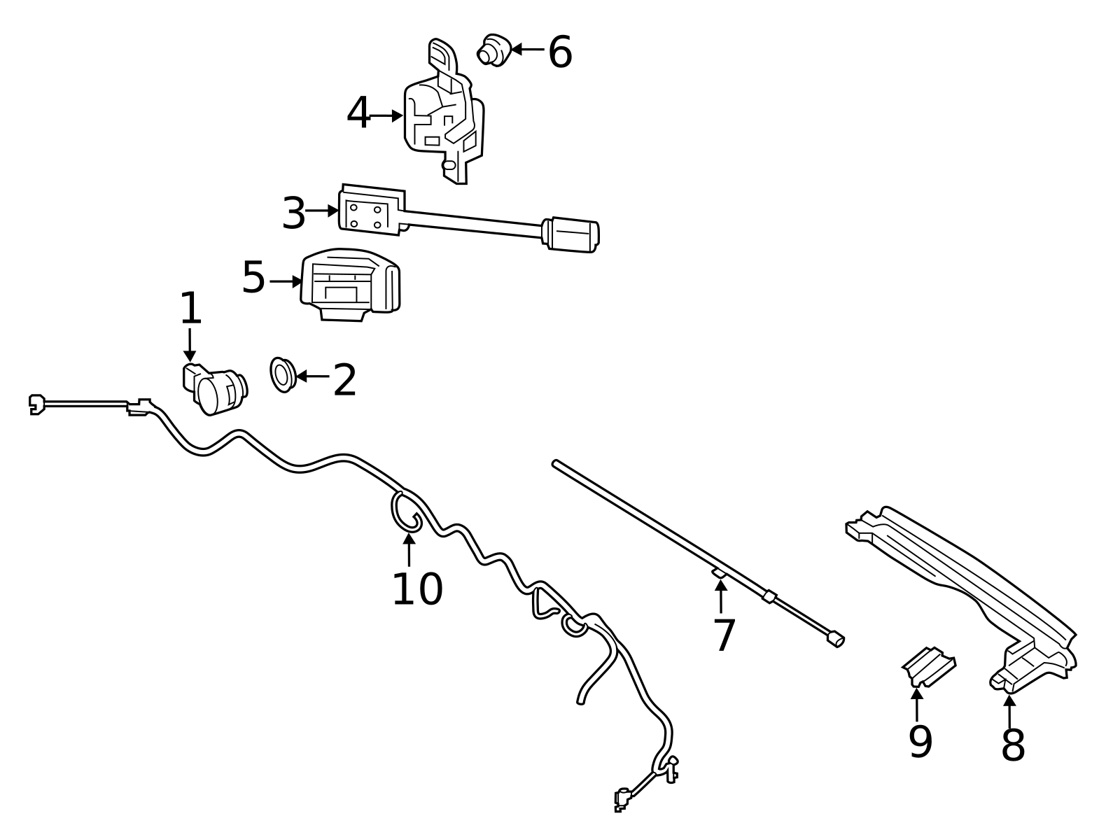 1954-2022 Mercedes-Benz Absorber 177-885-96-03-64 | MB OEM Parts