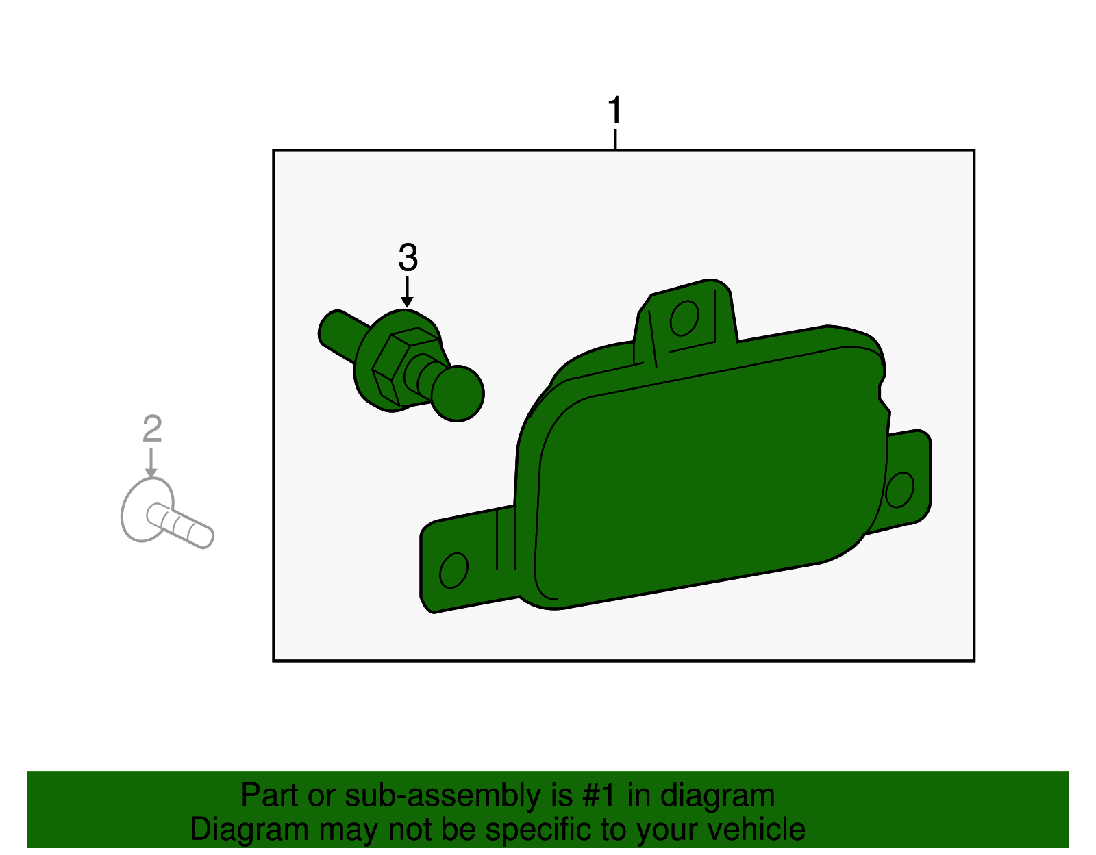 92243668 - 2010-2013 Chevrolet Camaro - Driver Side Back-Up Lamp ...